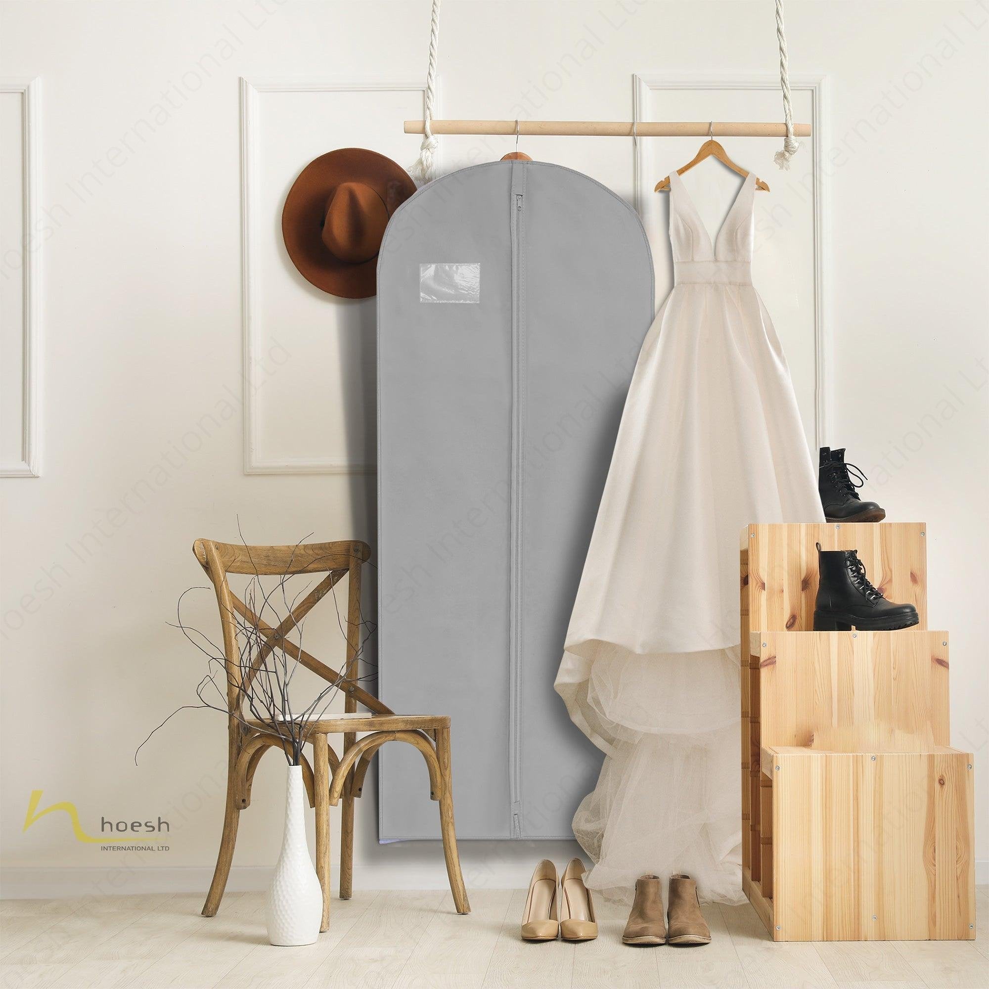 Bridesmaid Dress Cover | 60" Breathable Dress Garment Cover