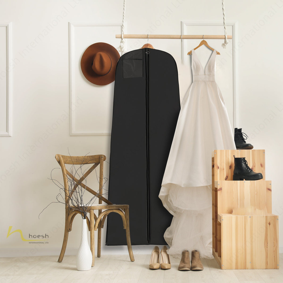 15″ inch Tapered Gusset Bridal Wedding Gown Dress Covers